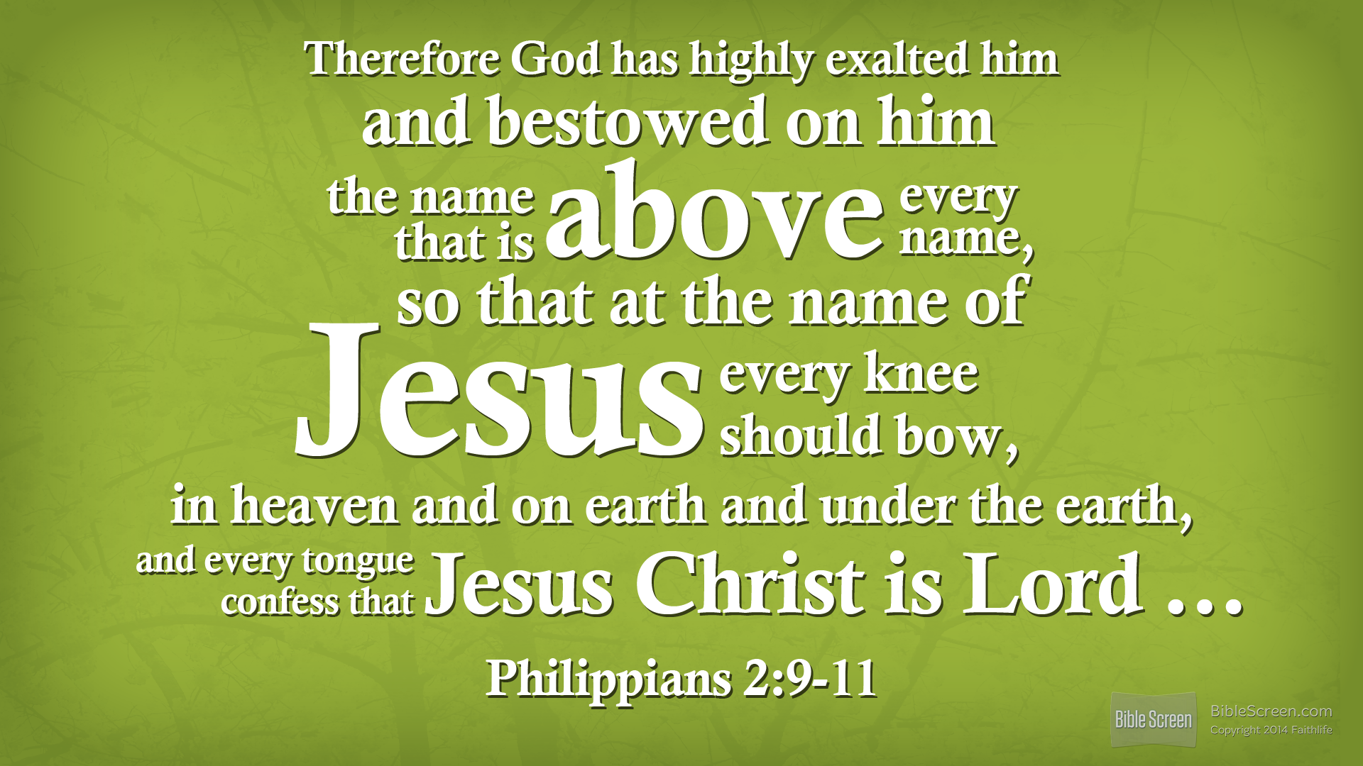 Jesus, Name Above All Names | Center for Evangelists