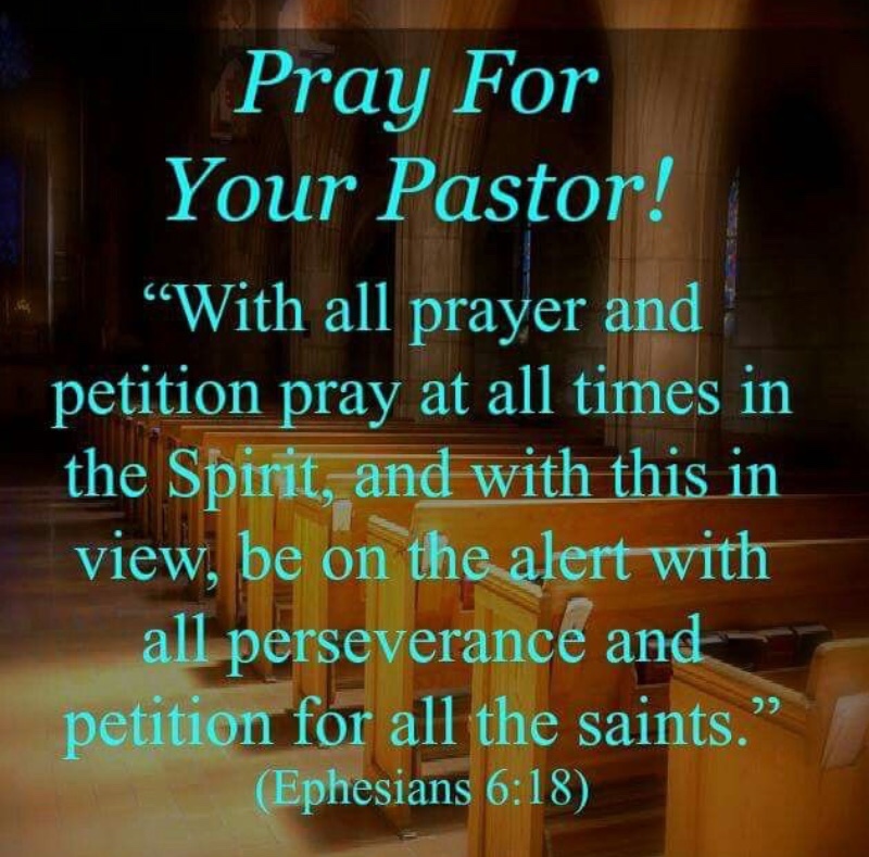 Your Pastor Meeds Your Prayers. | Center for Evangelists