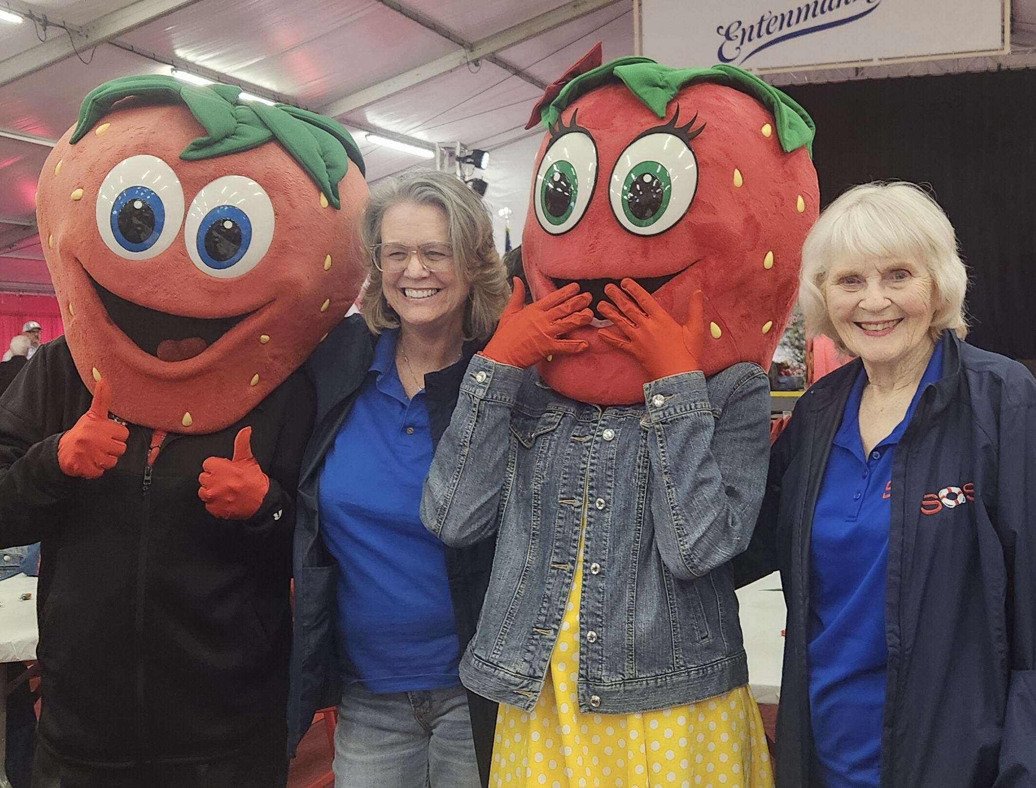 SOS Events Staff at Strawberry Festival! | Center for Evangelists