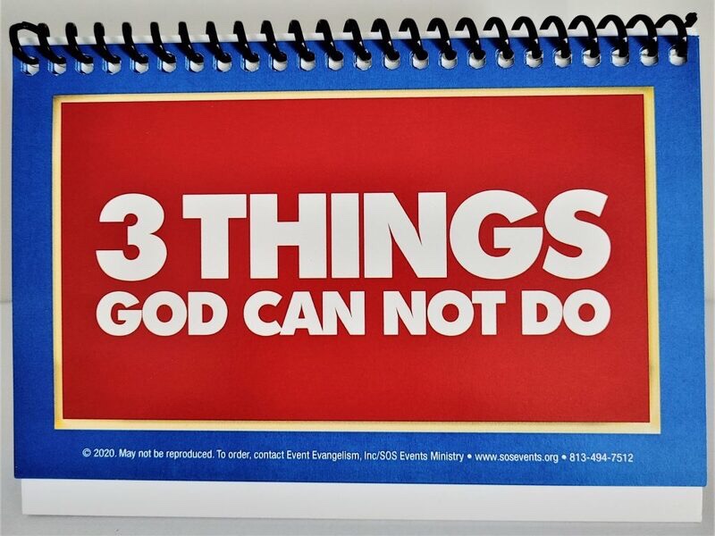 3 Things God Not Do | Center for Evangelists
