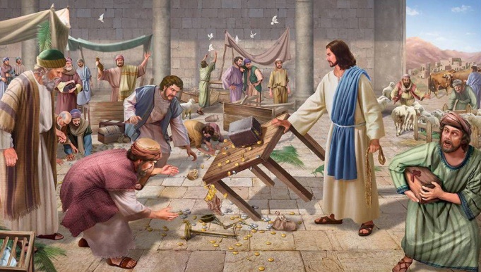 Jesus Cast Money Changers From The Temple | Center for Evangelists